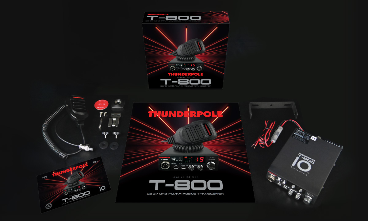 Thunderpole T-800 CB Radio | THUNDERPOLE