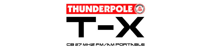 Thunderpole T-X Handheld CB Radio | THUNDERPOLE
