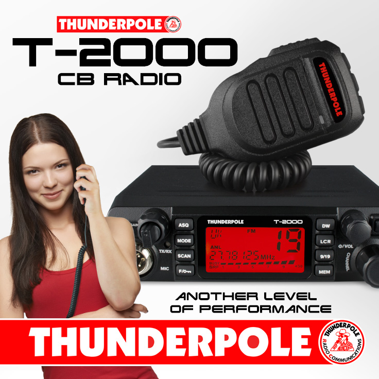 Base CB Antennas & Homebase Aerials | THUNDERPOLE