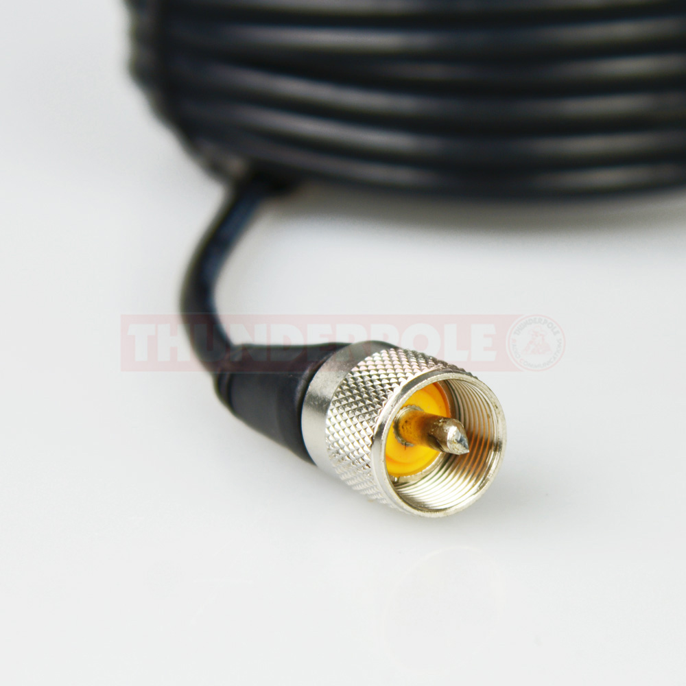 Thunderpole HD Mag Mount - 4" | PL259 Plug | THUNDERPOLE