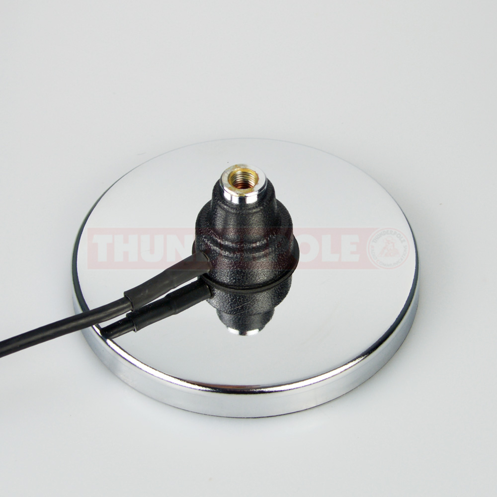 Thunderpole HD Mag Mount - 5" Chrome | PL259 Plug | THUNDERPOLE