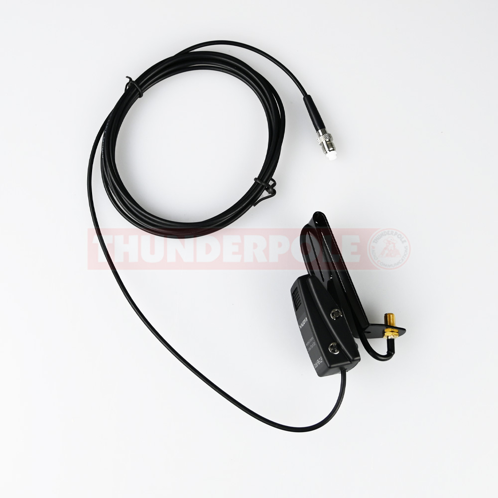 SMA Window Clip Mount with 3m Lead & FME Plug | THUNDERPOLE