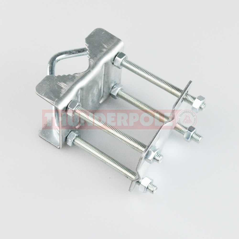 Double Pole to Pole Clamp Base Fittings | THUNDERPOLE