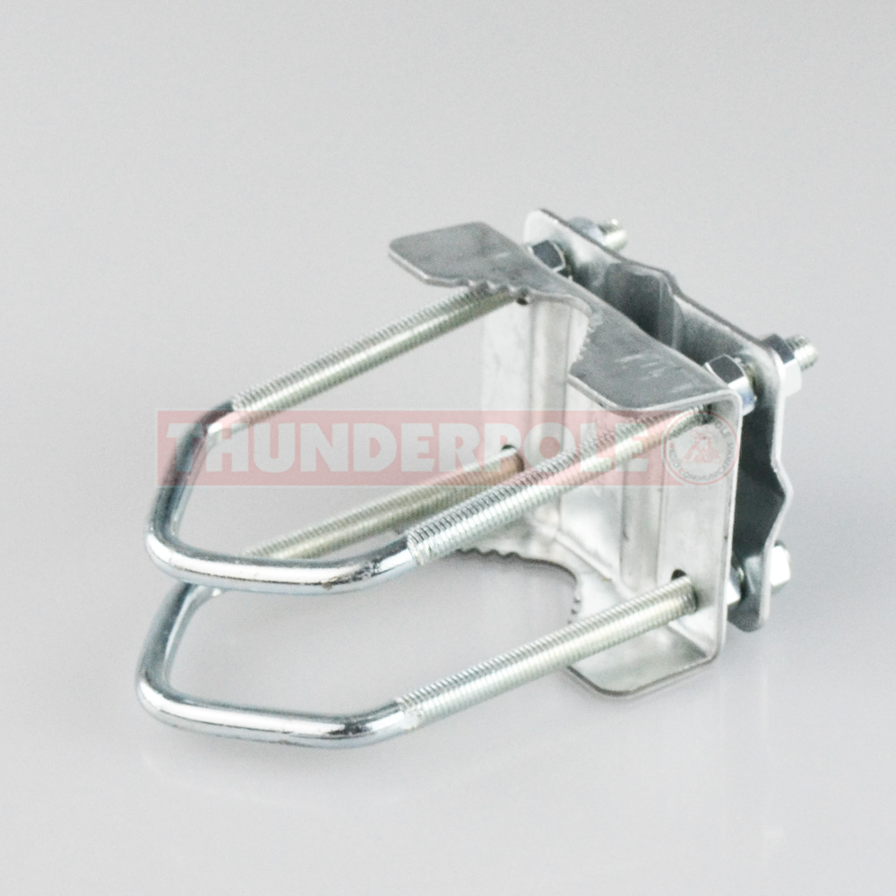 Double Pole to Pole Clamp Base Fittings | THUNDERPOLE