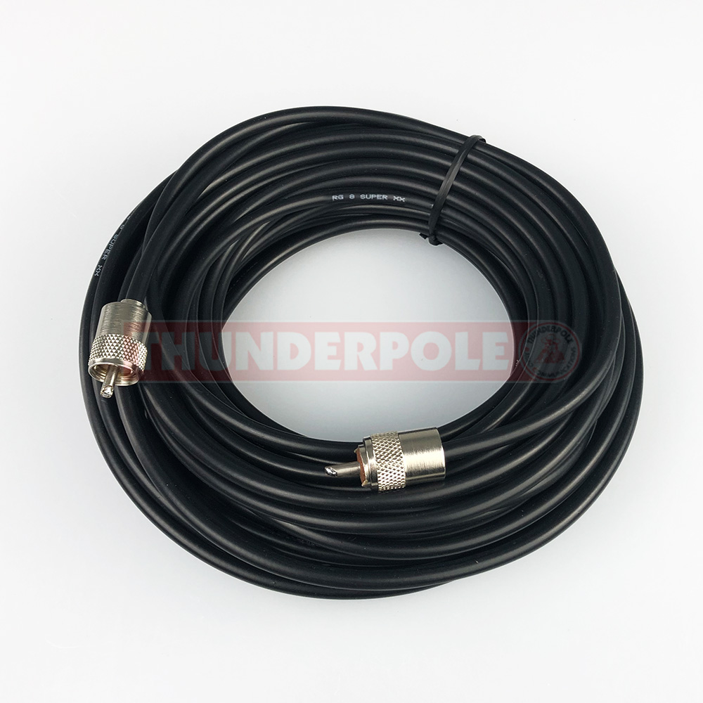 Thunderpole PL259 Patch Leads - Mini 8 | Replacement Leads | THUNDERPOLE