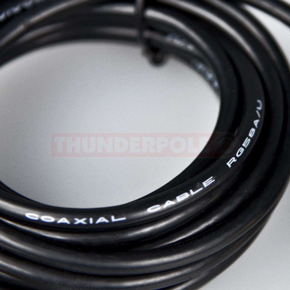 Thunderpole PL259 3m Patch Lead - Premium RG58 A/U | THUNDERPOLE