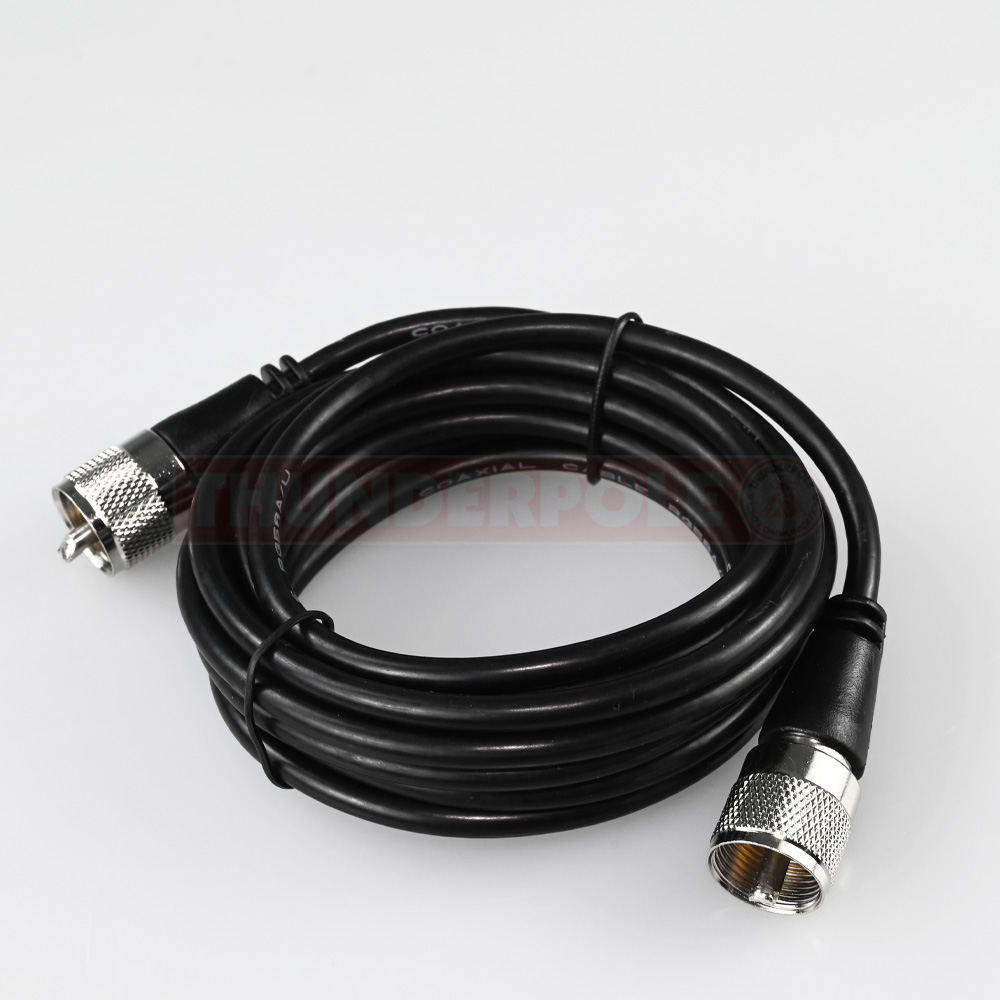 Thunderpole PL259 3m Patch Lead - Premium RG58 A/U | THUNDERPOLE