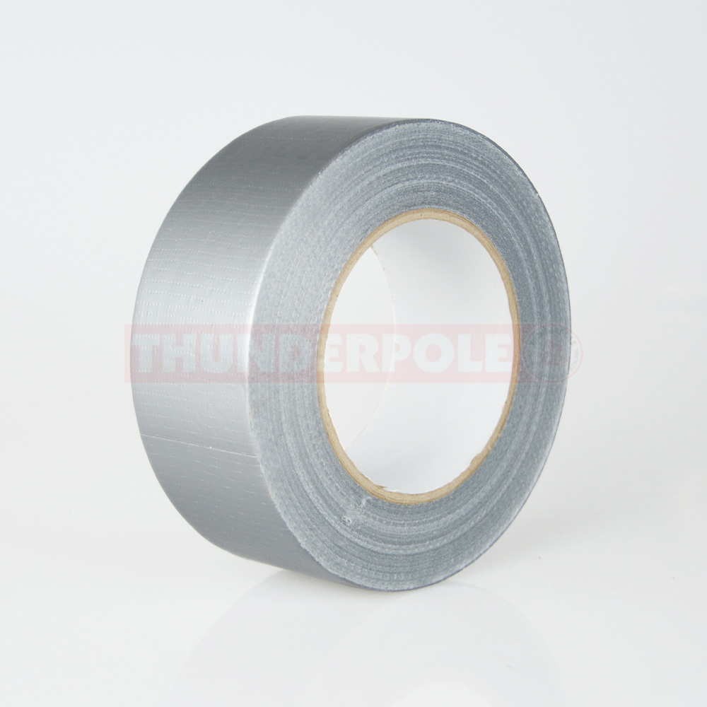 Gaffer Tape | Gaffa Tape Roll | Silver | 48mm x 50m | THUNDERPOLE