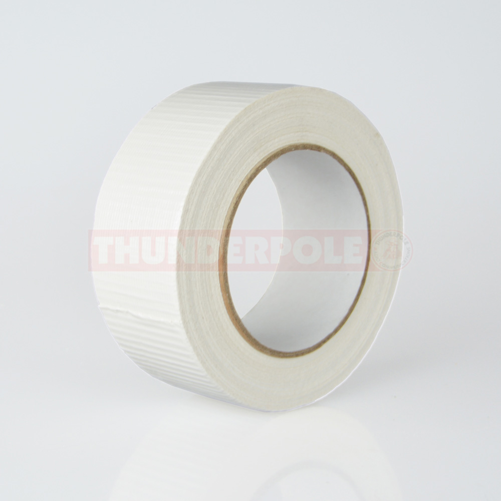 Gaffer Tape | Gaffa Tape Roll | White | 48mm x 50m | THUNDERPOLE