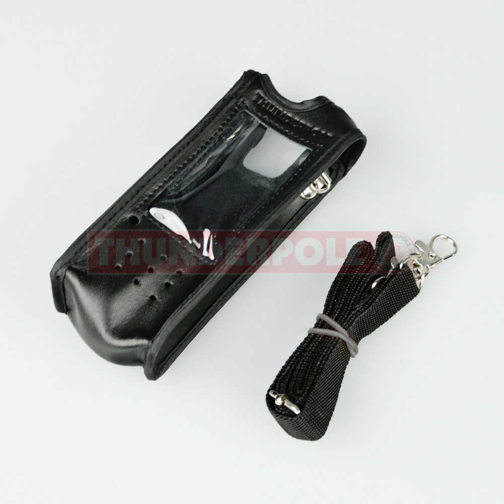 Thunderpole TX CB Leather Case & Strap | THUNDERPOLE