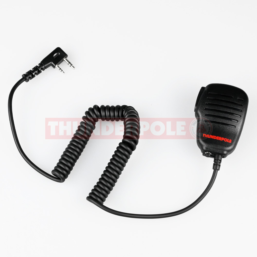 Thunderpole Radio Speaker Microphone | 2-Pin Kenwood | THUNDERPOLE