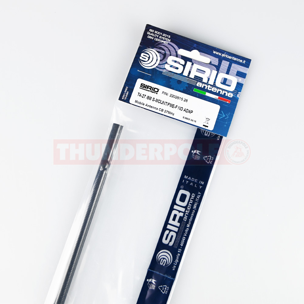 Sirio T4-27 S Kit | Mobile CB Radio Antennas | THUNDERPOLE