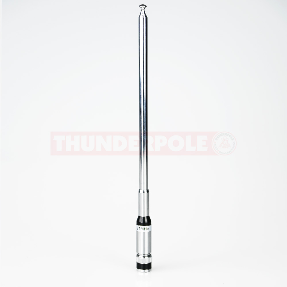 Thunderpole CB Radio Handheld Retractable Antenna (27 Mhz) | 120cm | BNC | THUNDERPOLE
