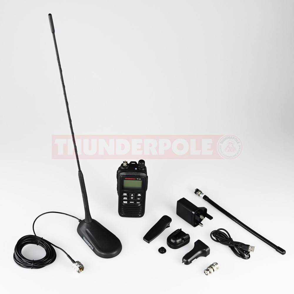 Thunderpole T-X + CAR-27 Mag Kit CB Radio Pack | THUNDERPOLE