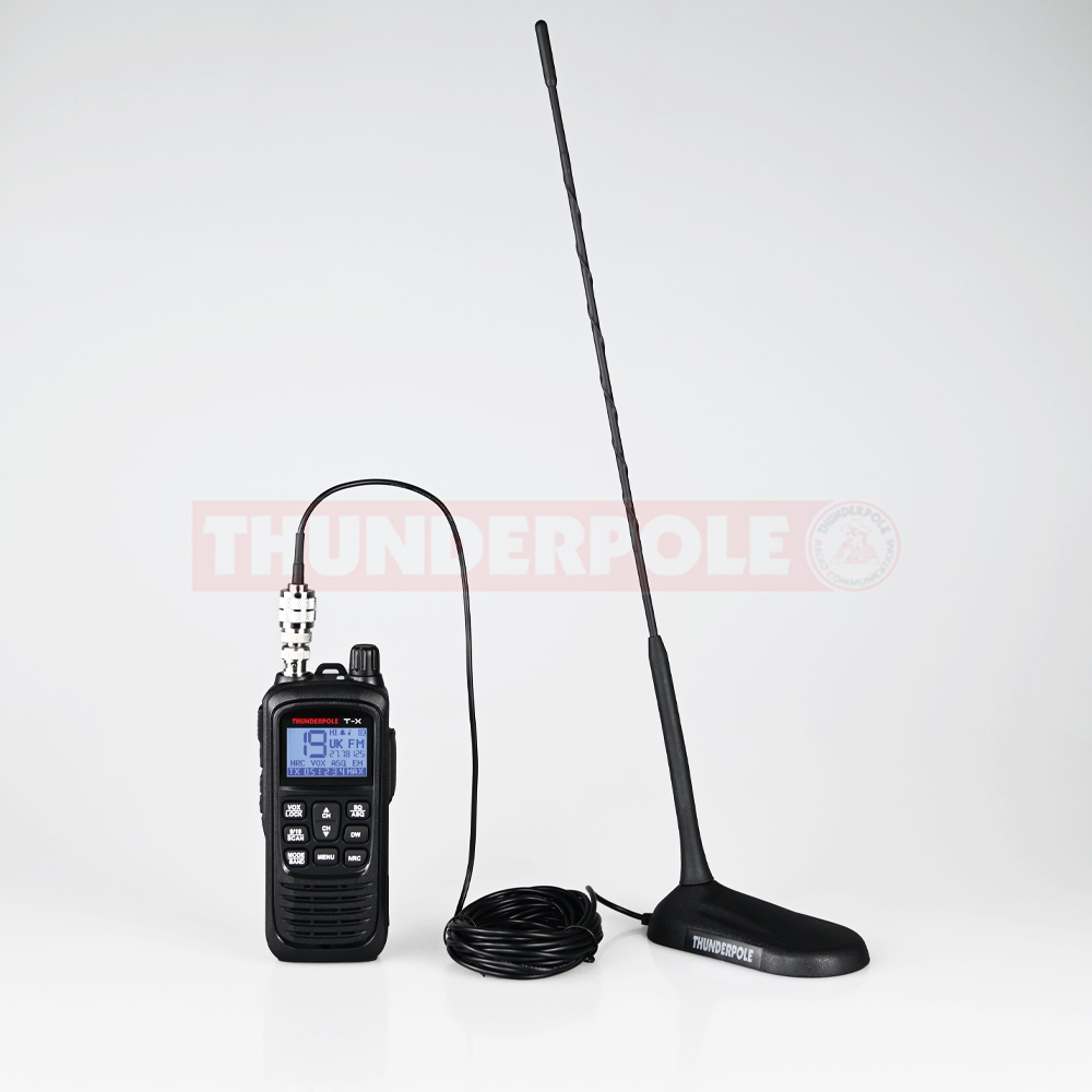 Thunderpole T-X + CAR-27 Mag Kit CB Radio Pack | THUNDERPOLE
