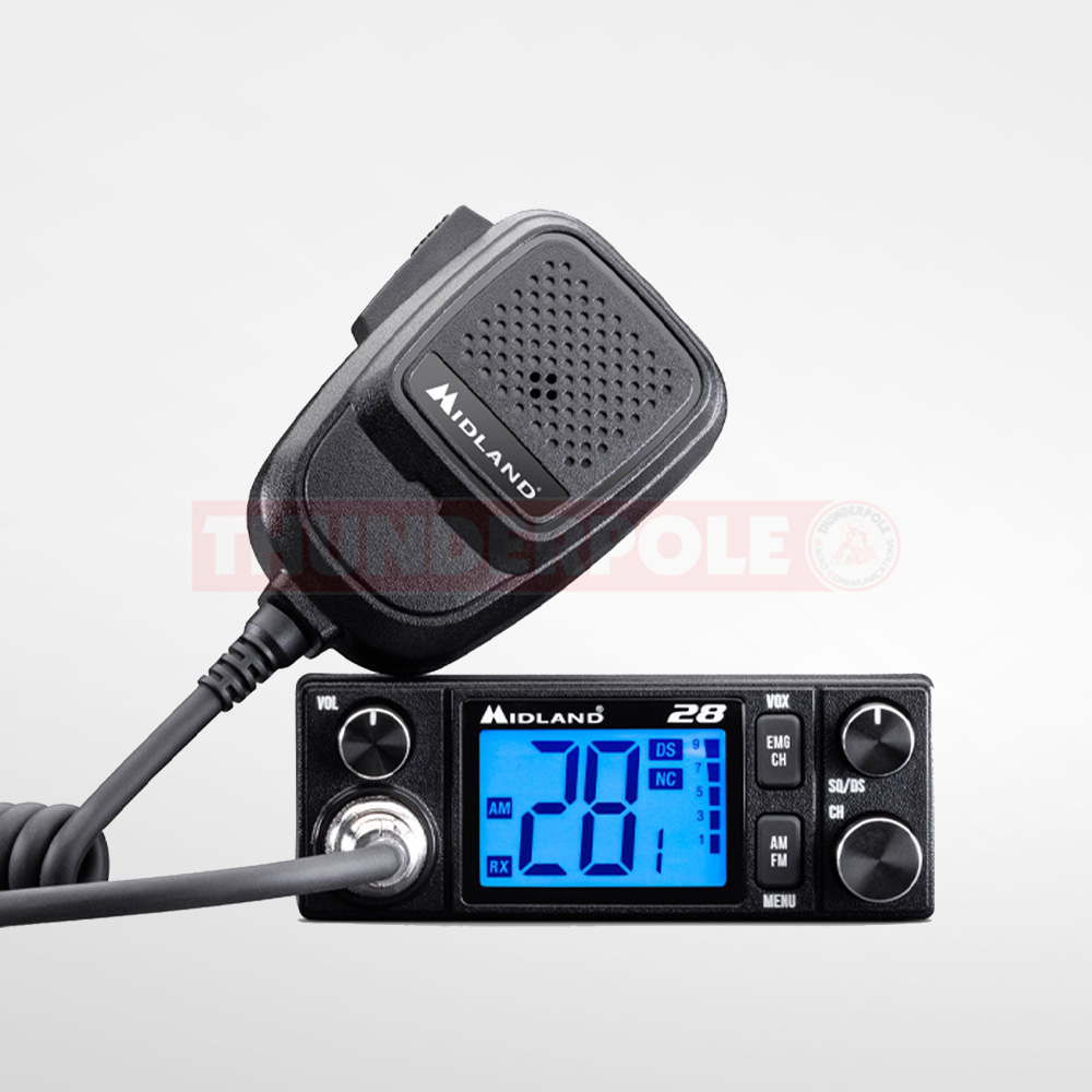 Midland 28 | Mobile CB Radio | THUNDERPOLE