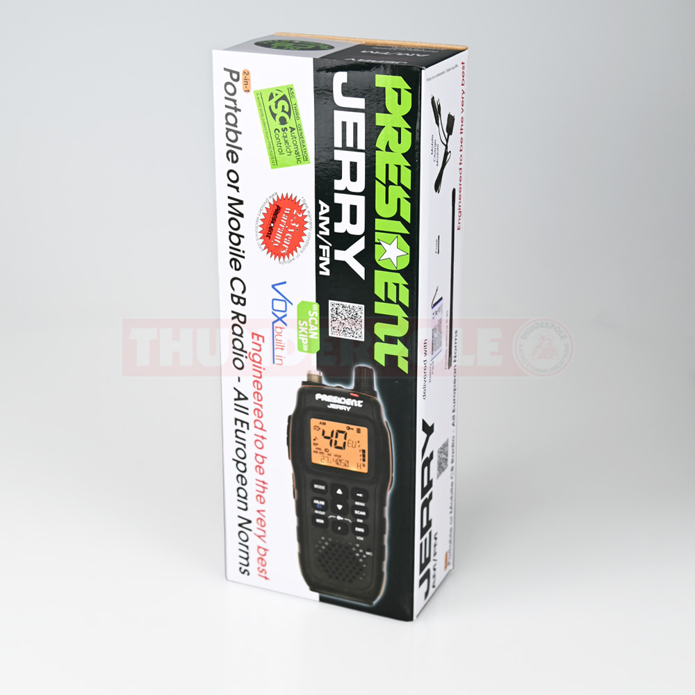 President Jerry | Handheld CB Radio | THUNDERPOLE