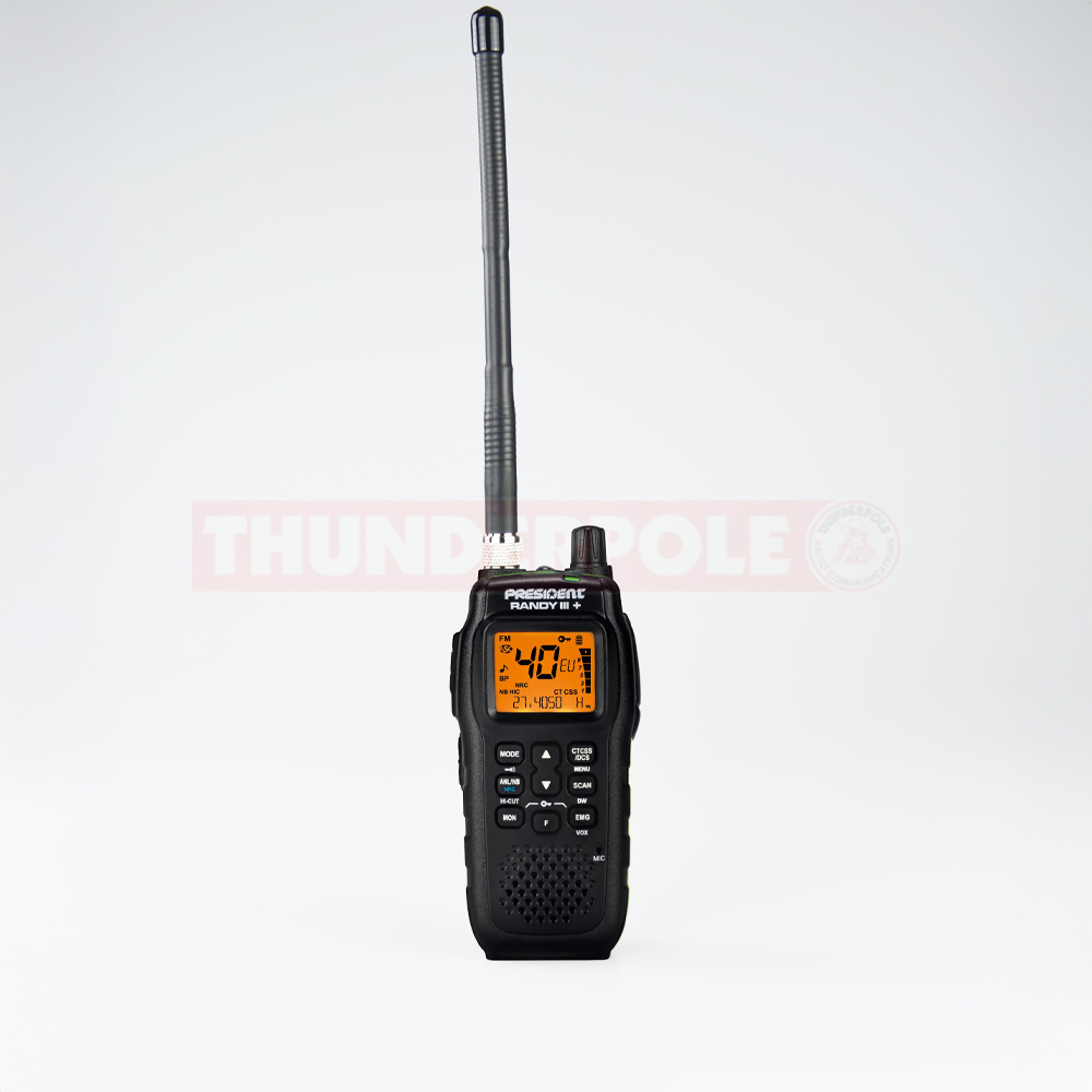 President Randy III + | Handheld CB Radio | THUNDERPOLE
