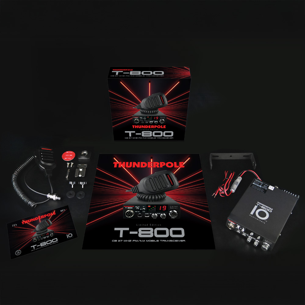 Thunderpole T-800 Limited Edition CB Radio | THUNDERPOLE
