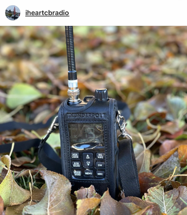 Thunderpole TX CB Leather Case & Strap | THUNDERPOLE